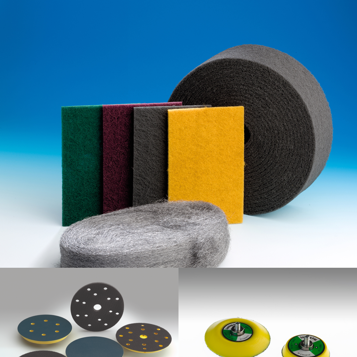 Finishing Pads / Steel Wool; DA Pads